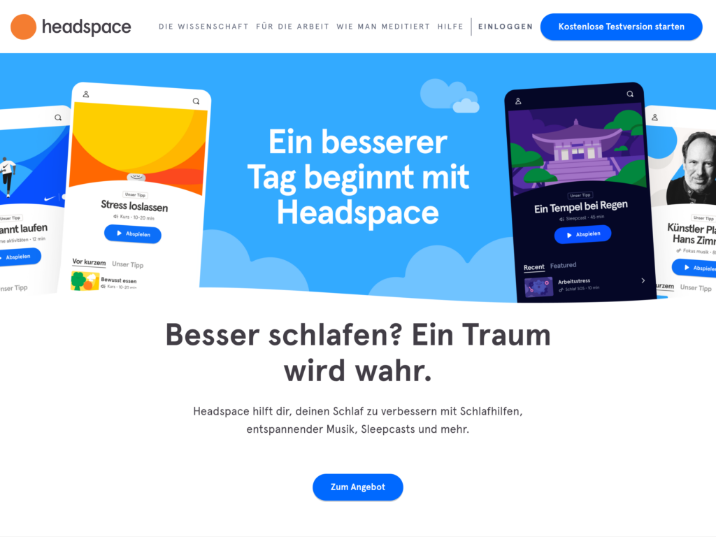 Headspace - Apps for ADHD