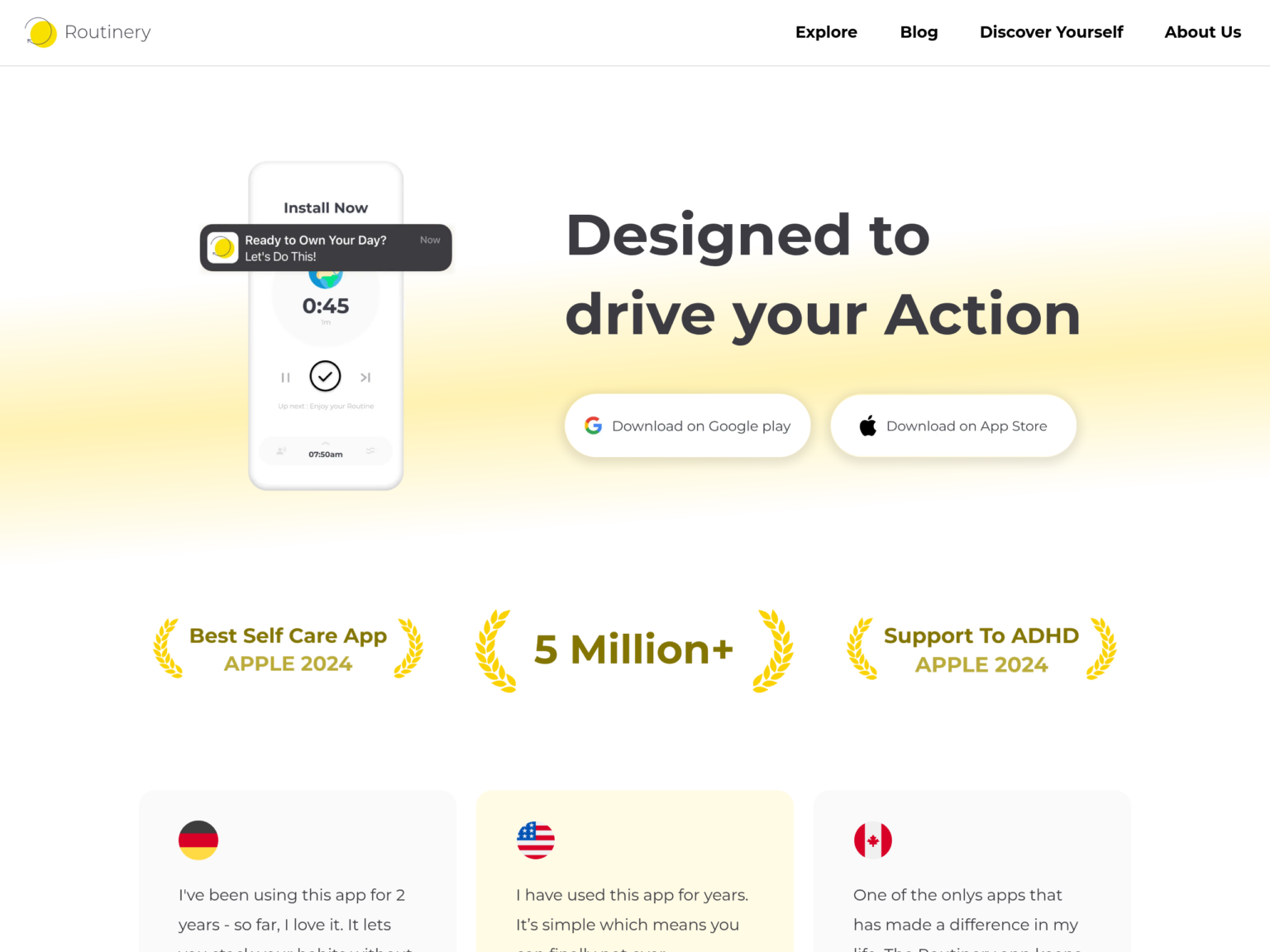 Routinery - Apps for ADHD.