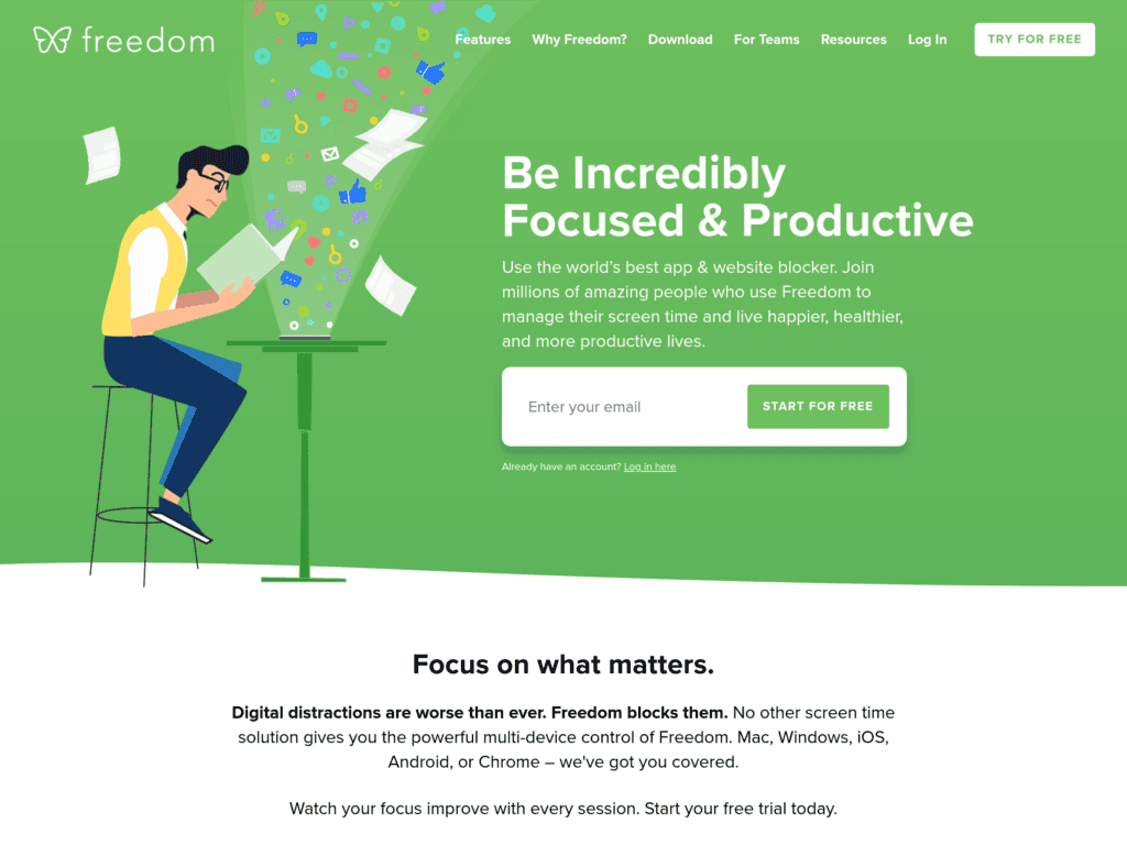 Freedom - Apps for ADHD